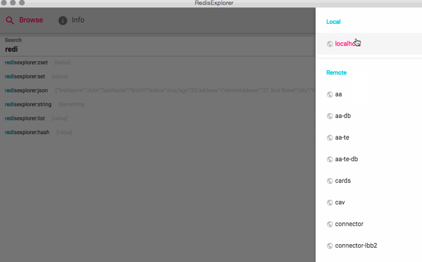 RedisExplorer : An electron-powered GUI for redis