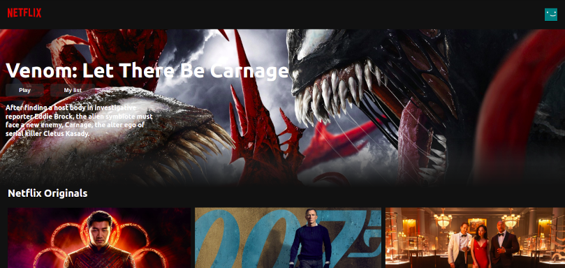Netflix - React.js Examples