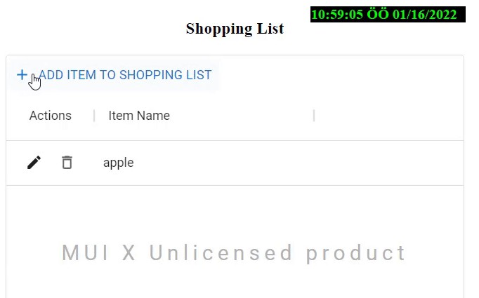 Shopping - React.js Examples