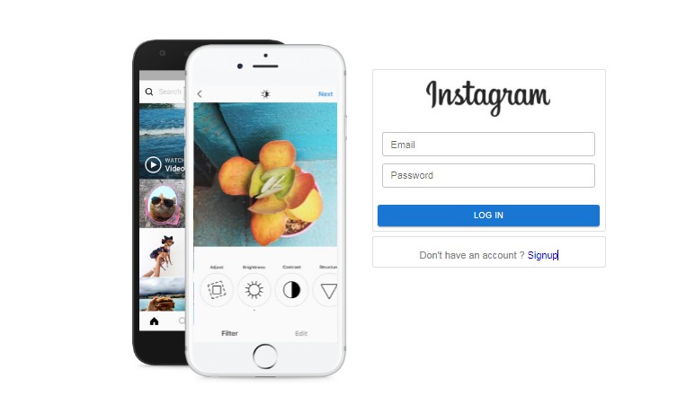 React Firebase Material-UI insta reels app