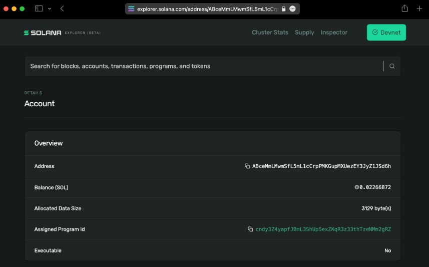 UI frontend in react for Solana Candy Machine NFTs