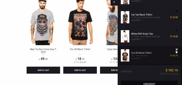 Shopping - React.js Examples