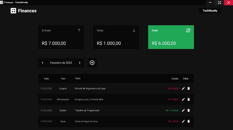 Finance - React.js Examples