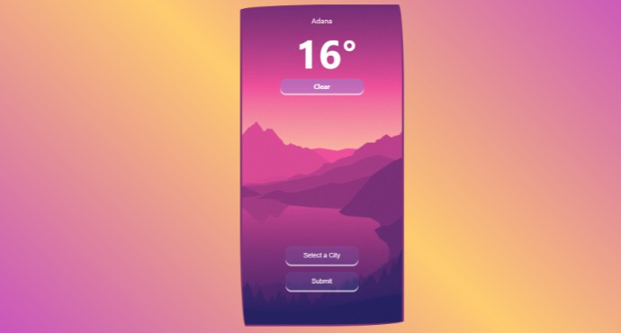 Weather - React.js Examples