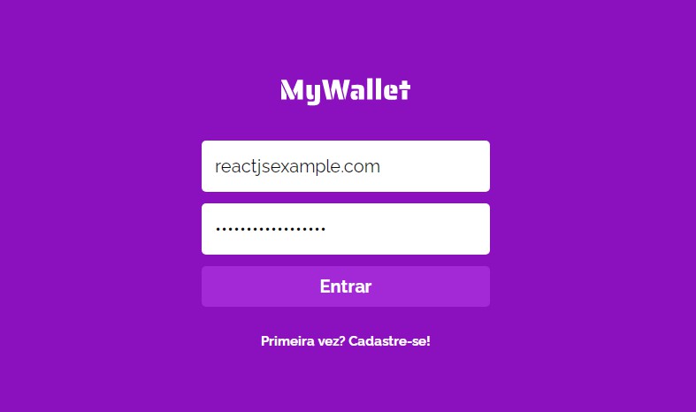 MyWallet: An easy and simple way to manage your financial transactions