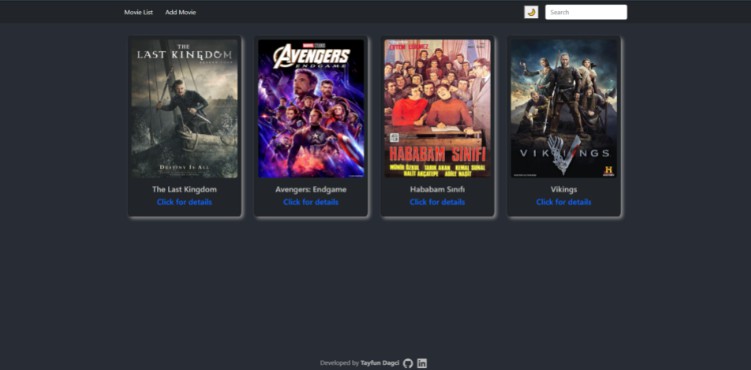 Movies - React.js Examples