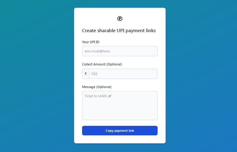 Payments React Js Examples