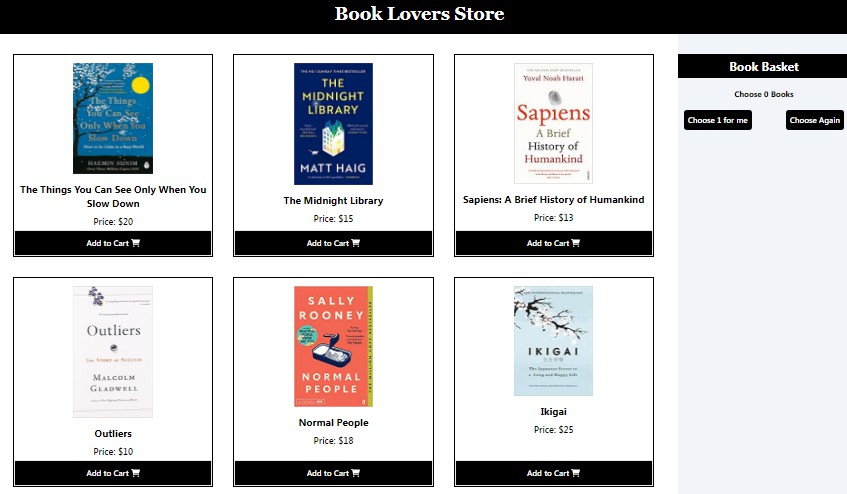 A Simple And Device Responsive Book Buying Store Website With Tailwind And React