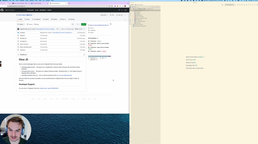 Integrate the Glow Solana Wallet into your dApp