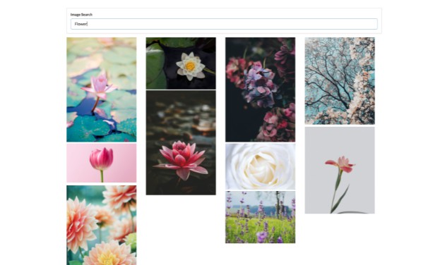 A Pinterest like App Side Projet in React JS
