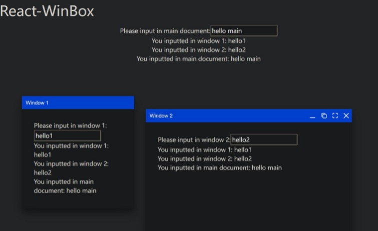 A React component for WinBox.js, with full Reactful props and state