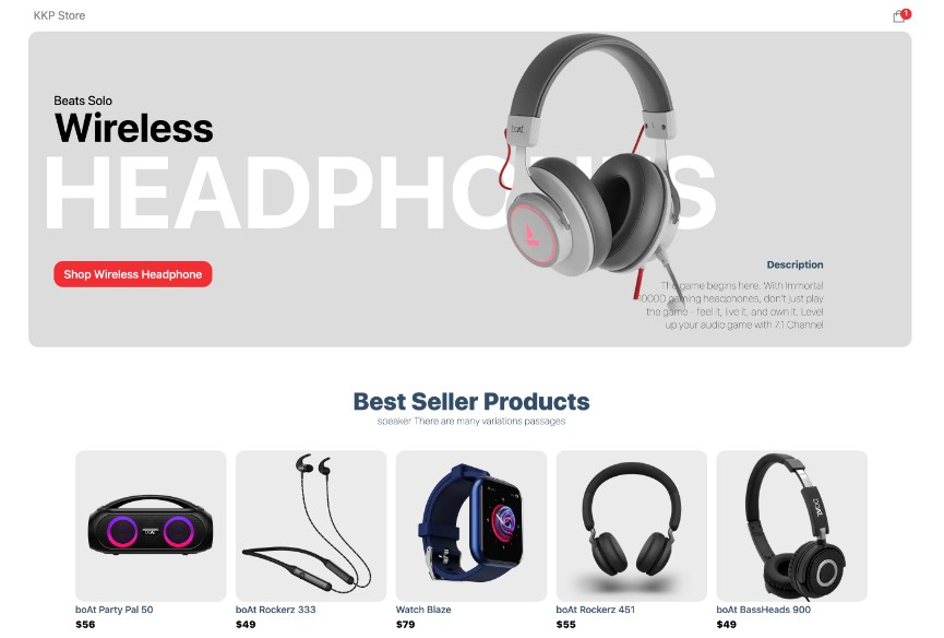 Shopping - React.js Examples