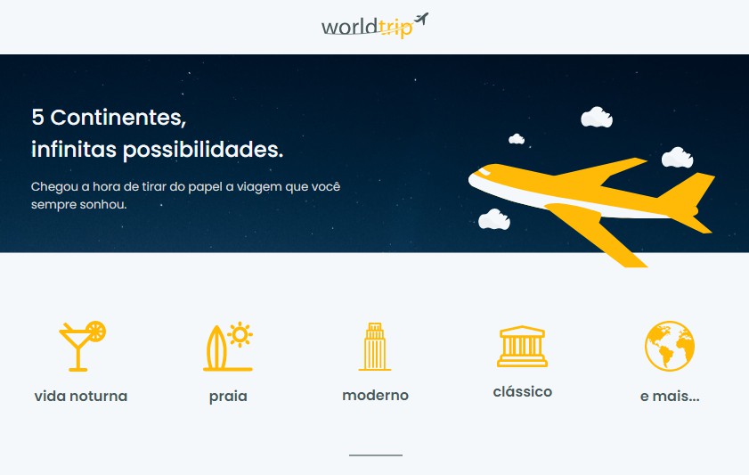 Travel - React.js Examples