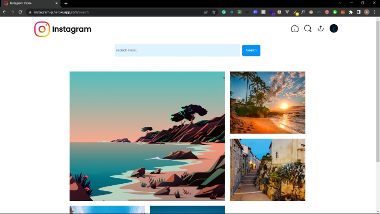 An Instagram Clone Built With Mern Stack
