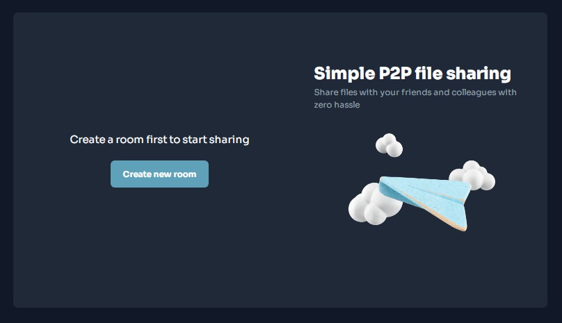 File sharing application built with React, TypeScript, WebRTC and socket-io