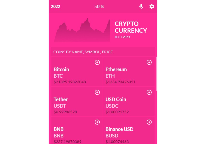 Bitcoin - React.js Examples