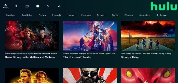 Hulu Clone with REACT JS