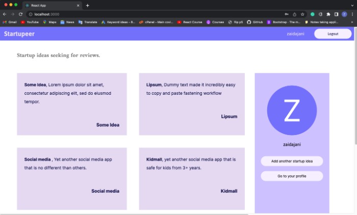 Utility - React.js Examples