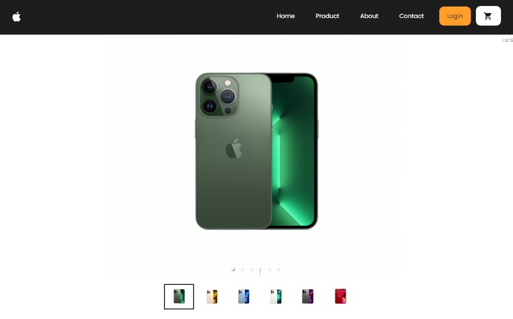 Apple App Built with React.js
