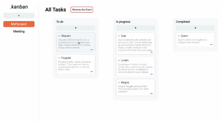 Kanban React Js Examples
