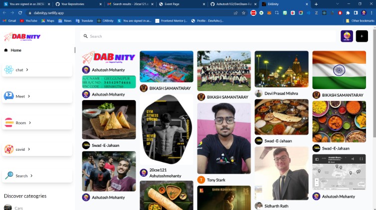 Social - React.js Examples