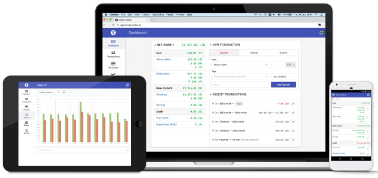 Finance - React.js Examples