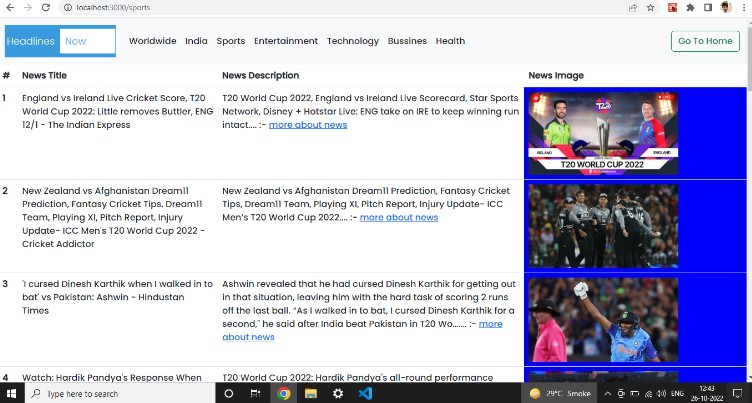 News - React.js Examples