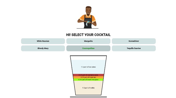Cocktails An Interactive App Made With React 