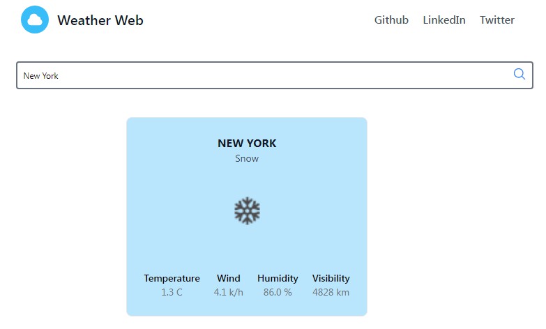 Weather - React.js Examples