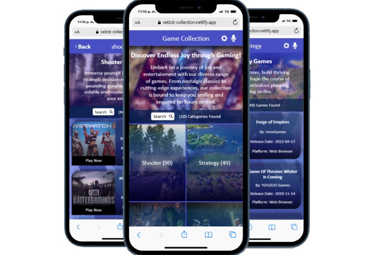 An Immersive React App That Leverages The Freetogame Api From Rapidapi 4323