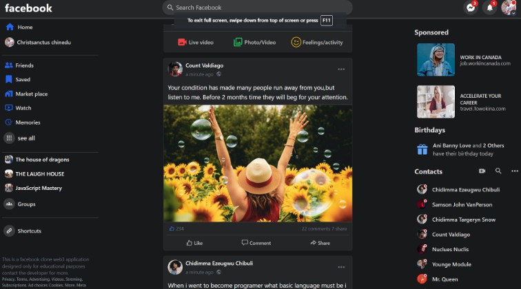 A video and photo sharing social media application built with React