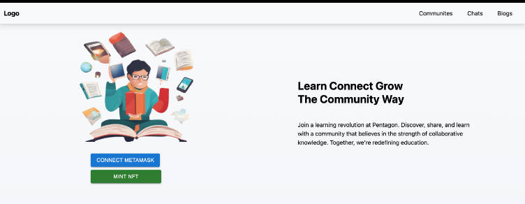 Open-Source Community Learning Platform project with React