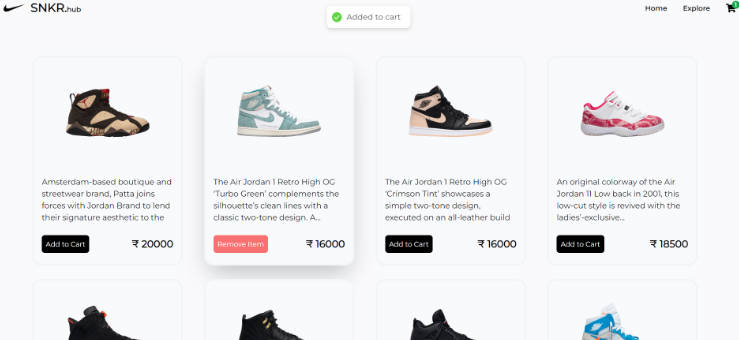 Ecommerce - React.js Examples